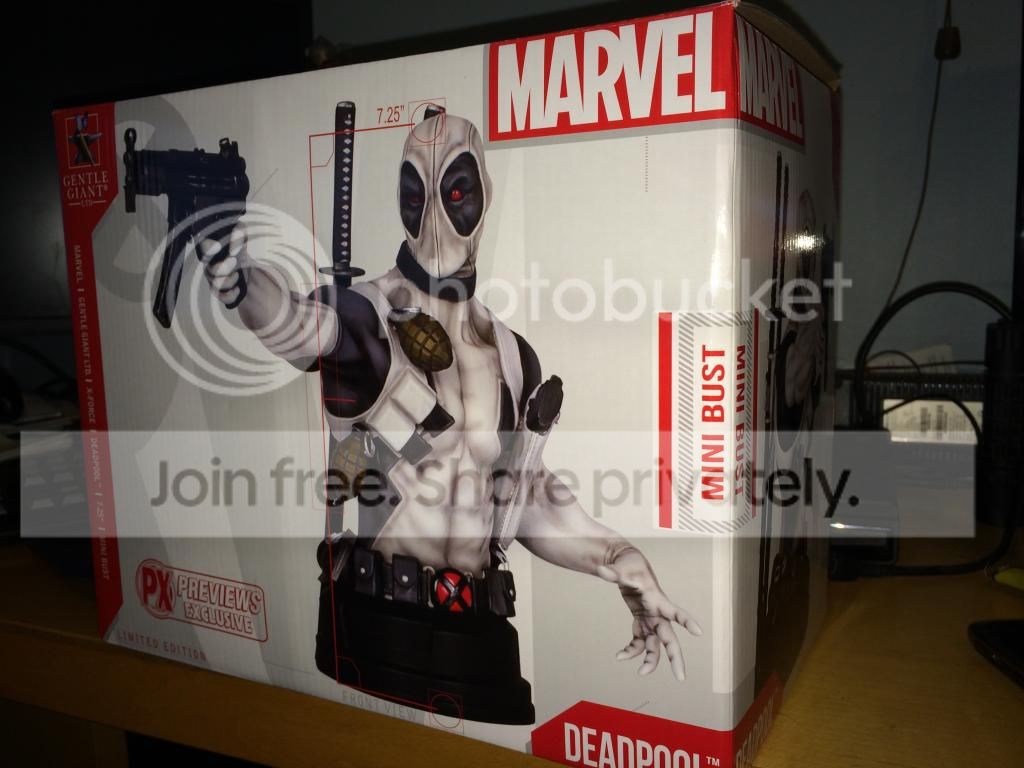 Gentle Giant X-Force Deadpool Mini-Bust - Statue Forum