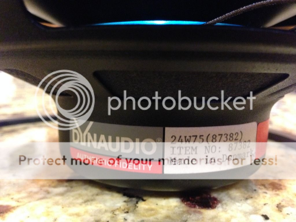 Dynaudio 24w75 (Like Dynaudio MW182 only with 3" VC) | DIYMobileAudio ...