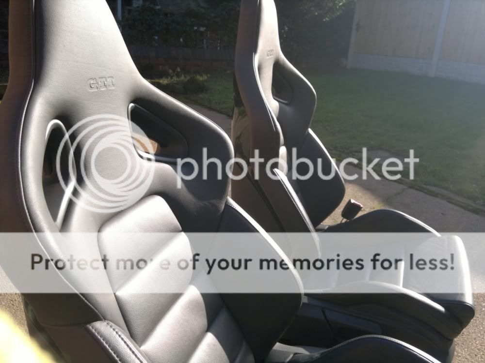 Golf mk5 gti recaro bucket seats - As seen in the r32 | VW Golf R32 Forum
